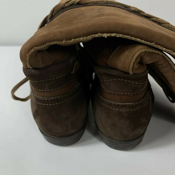 El Canelo | Shoes | Vtg El Canelo Brown Leather Boots Wm Sz 65 | Poshmark